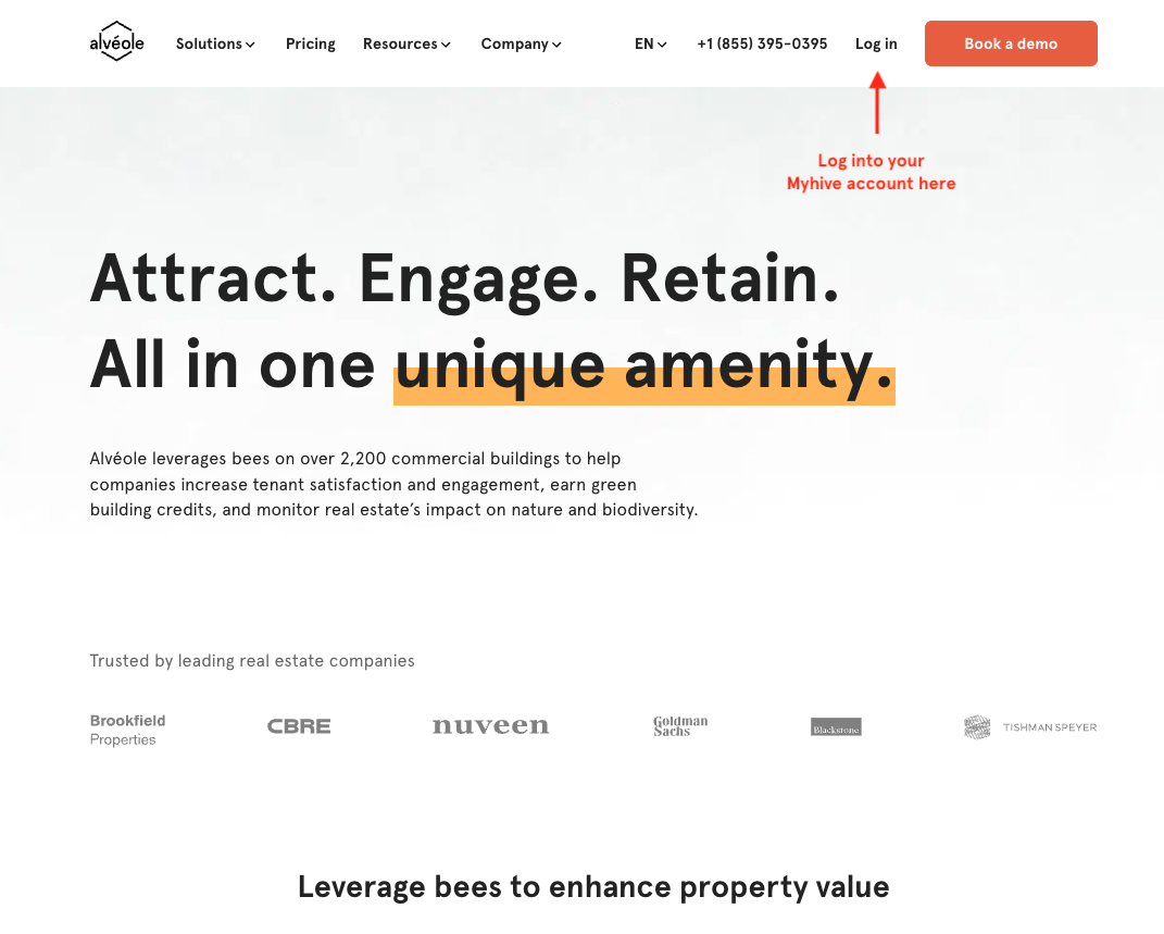 How to access and login to MyHive – Alvéole
